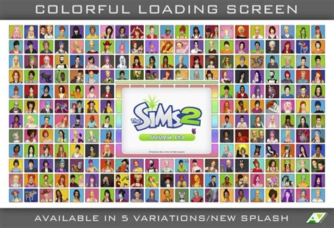 Loading Screen Colorful Loading Screen Colorful Maxi Sims