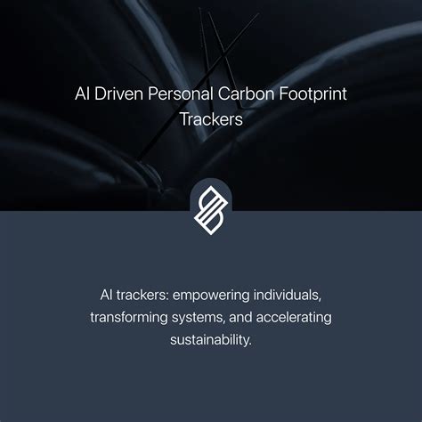 Ai Driven Personal Carbon Footprint Trackers → Scenario