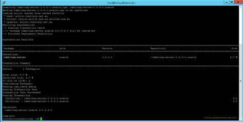VMware VCloud Director RabbitMQ Install Part 2
