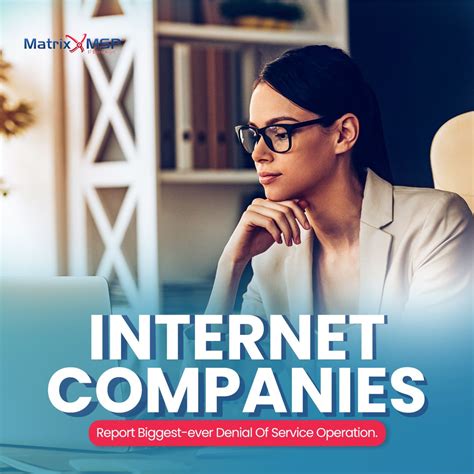 How Matrix Msp Can Help Internet Companies With Denial Of Service Matrix Msp Llc Posted On