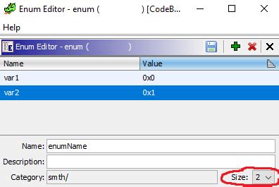 Windows Can I Define Custom Enum Type To Be Used In Ghidra As A Data