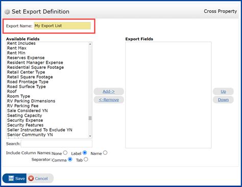 Matrix How To Create A Custom Export Crmls Knowledgebase