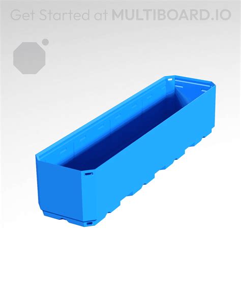 Multi Tinkerer 5 Mth 3d Model Membership With 1x4x0 75 Simple Walls Multibin Shell