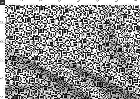QR Code Pattern Spoonflower