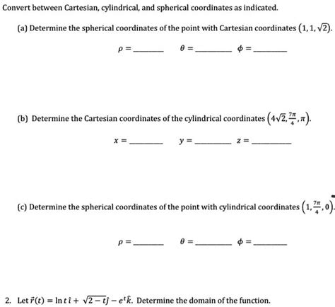 Difference Between Cartesian Cylindrical And Spherical Coordinates At Raymond Hailey Blog