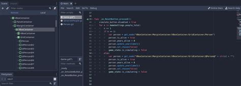 accessing multiple instanced scene variables in a loop r godot
