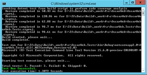 Code Coverage With Net Core 20 Stack Overflow