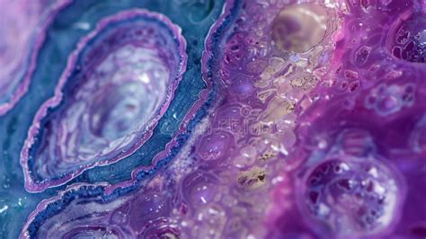 A Crosssection Of Simple Cuboidal Epithelium Revealing A Single Layer Of Cubeshaped Cells Stock