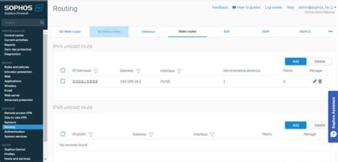 Policy Routing Is Not Visible In Xg Firewall Discussions Sophos Firewall Sophos Community