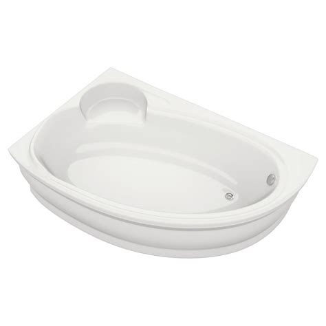 Ванна Bliss Belina 170х110 акриловая левая асимметричная с панелью и ...