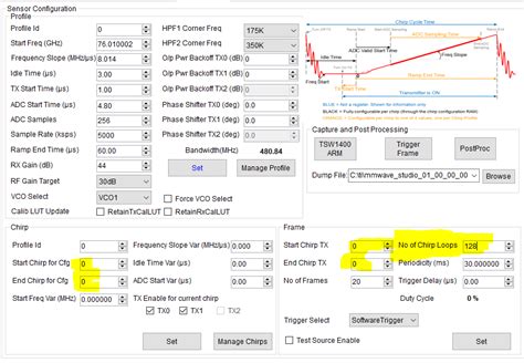 Awr1642 Different Frame Config Result In Different Result Wehn