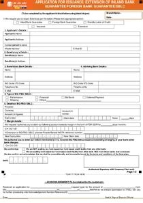 Download BOB Application For Issue Of Bank Guarantee In Fillable PDF OiiDocs Com