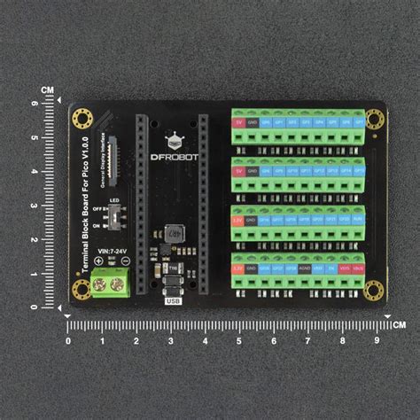 Terminal Block Board For Raspberry Pi Pico