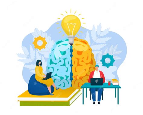 Premium Vector Woman And Man Character Programmer Brainstorming