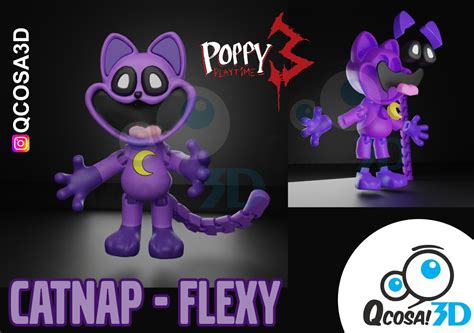 🎨 Poppy Playtime Catnap・ Stl File For 3d Printing・cults