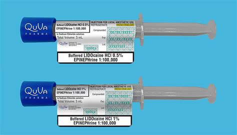 Buffered Lidocaine Epinephrine 3 Ml Quva Pharma