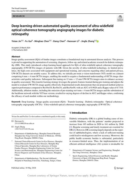 Pdf Deep Learning Driven Automated Quality Assessment Of Ultra