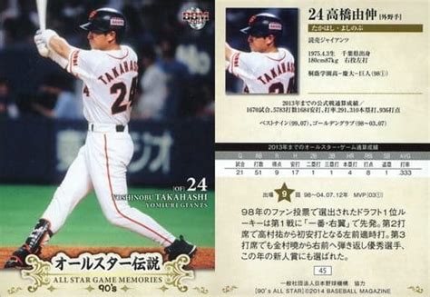 駿河屋 45 レギュラーカード ： 高橋由伸（bbm）