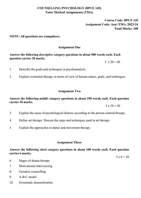 IGNOU BPCE Solved Assignment Download