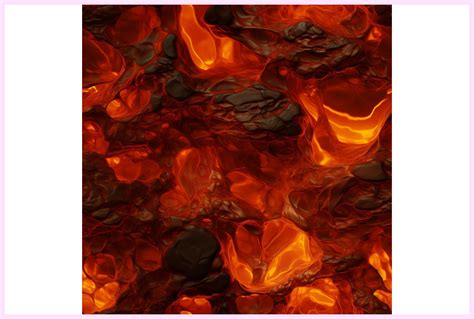Magma Texture Seamless Pattern Graphic By Forhadx5 Creative Fabrica