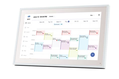 Fotostream 15 6 Inch Digital Calendar And Photo Frame Harvey Norman