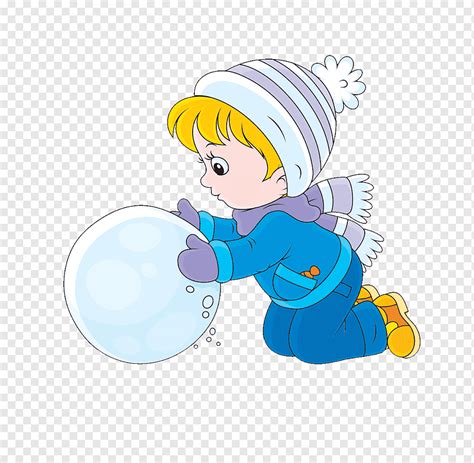 눈덩이 눈사람 눈덩이 만화 재료 만화 어린이 재료 Png Pngwing