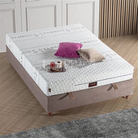 Тапицирано боксспринг легло Платиниум с матрак 120x200