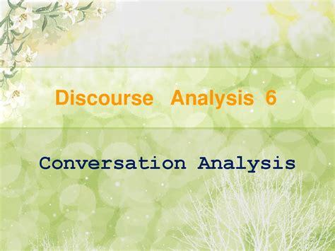 Discourse Analysis 6 Word文档在线阅读与下载 无忧文档