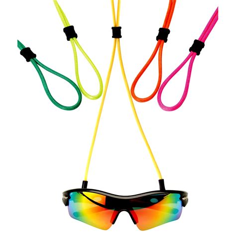 Sports Sunglasses Leather Neck Cord Rope Stringhold Eyewear Optical