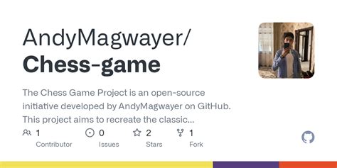 GitHub AndyMagwayer Chess Game The Chess Game Project Is An Open Source Initiative Developed