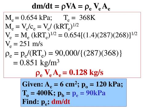 Ppt Isentropic Flow In A Converging Nozzle Powerpoint Presentation Free Download Id 4313811