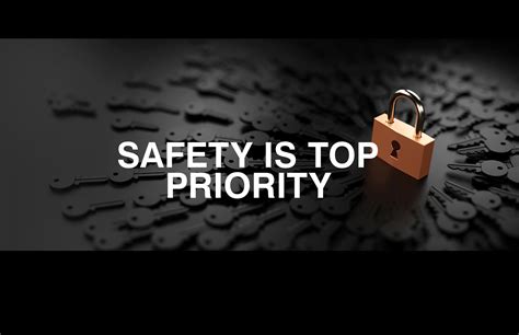 safety is top priority