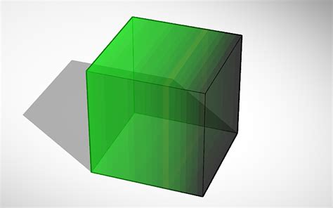 3d Design Gradient Green Tinkercad
