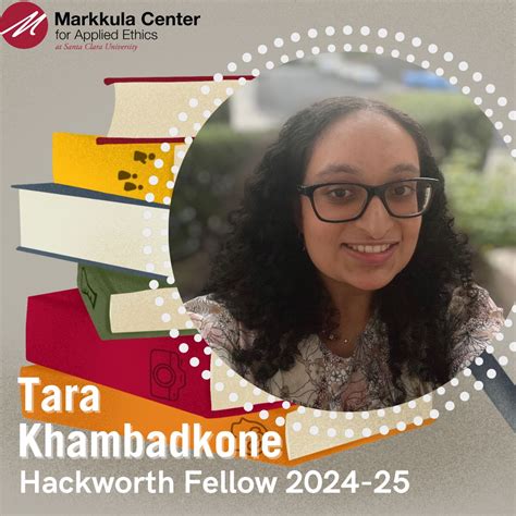 Markkula Center For Applied Ethics On Linkedin Hackworthfellows