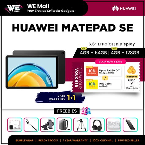 Huawei Matepad Se Wifi Gb Ram Gb Rom Matepad Se Lte Gb Ram Gb Rom Original Huawei