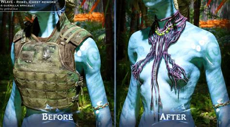 Weave Rebel Chest Rework Avatar Frontiers Of Pandora Mod