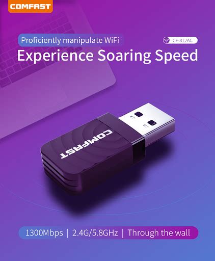 Comfast Cf Ac Mbps Dual Band Wireless Usb Adapter Dfestore
