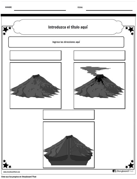 Hojas De Trabajo Sobre Volcanes Gratuitas Y Personalizables Desde