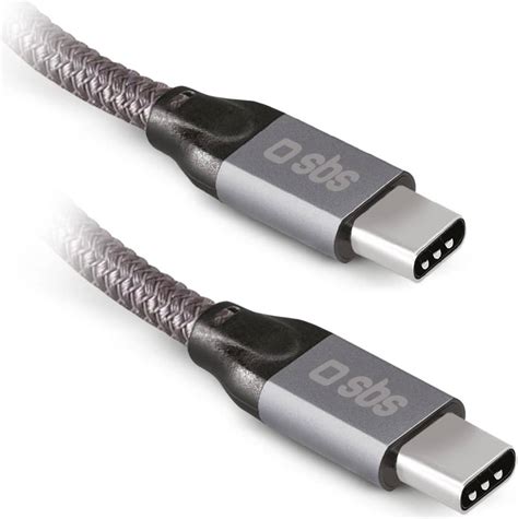 Sbs Type C To Type C Data Cable 1m Length Charging And Data Transfer Design For Laptop