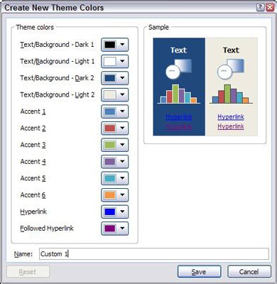 How To Create A Color Scheme In PowerPoint Dummies