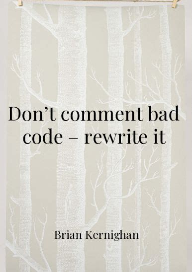 how to improve code quality with brian kernighan shek showkath posted on the topic linkedin