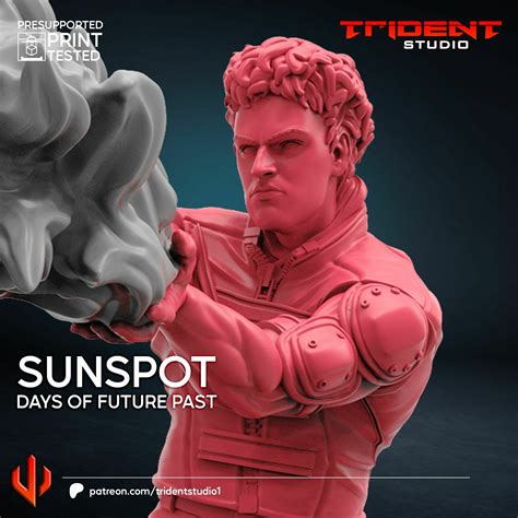 3d File Sunspot X Men Days Of Future Past 🔮 ・3d Printable Model To