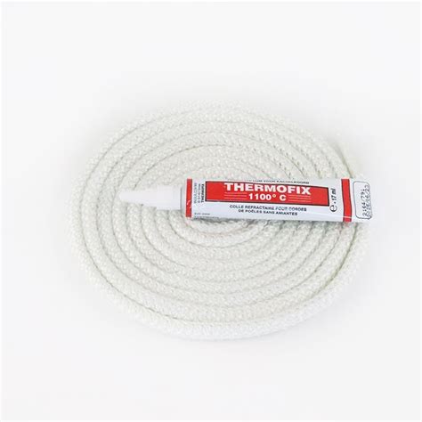 Guarnizione Rotonda Intrecciata Ø 6 Mm X 25 M Colla
