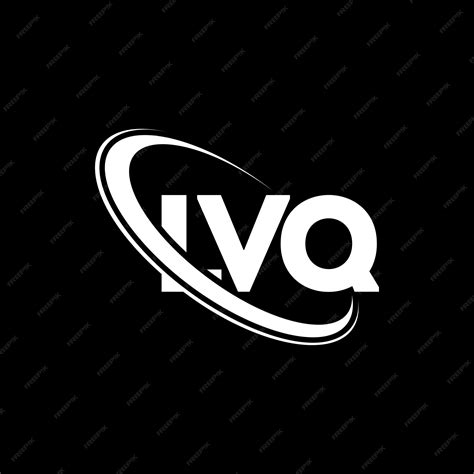 Premium Vector Lvq Logo Lvq Letter Lvq Letter Logo Design Initials