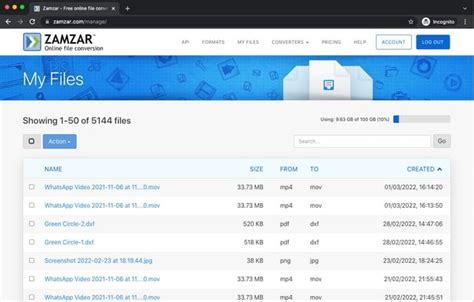 Zamzar Online File Converter Providing Easy To Use File Conversion And Compression AlternativeTo