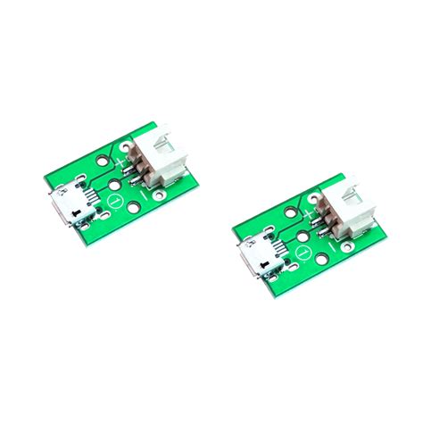 Micro Usb Breakout Board Circuit Pcb With 254mm Header • Mktechnic
