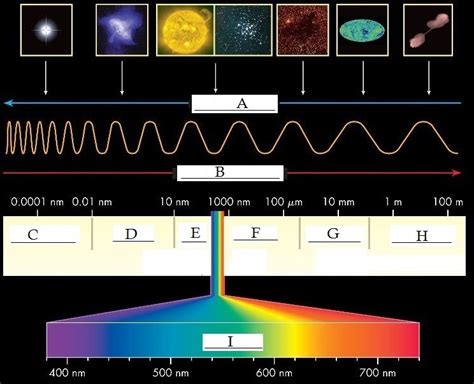 Electromagnetic Spectrum Diagram Quizlet
