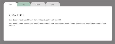 Jquerycss实现tab栏切换css Tabble栏好看切换 Csdn博客