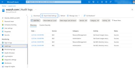 Microsoft Azure Storage Monitoring Microsoft Azure With Wazuh