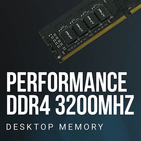 Pny Performance Ddr4 3200mhz Desktop Memory 32gb Laptopcare
